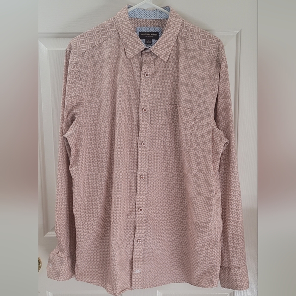 Johnston & Murphy | Shirts | Johnston Murphy Button Down Large Orange ...